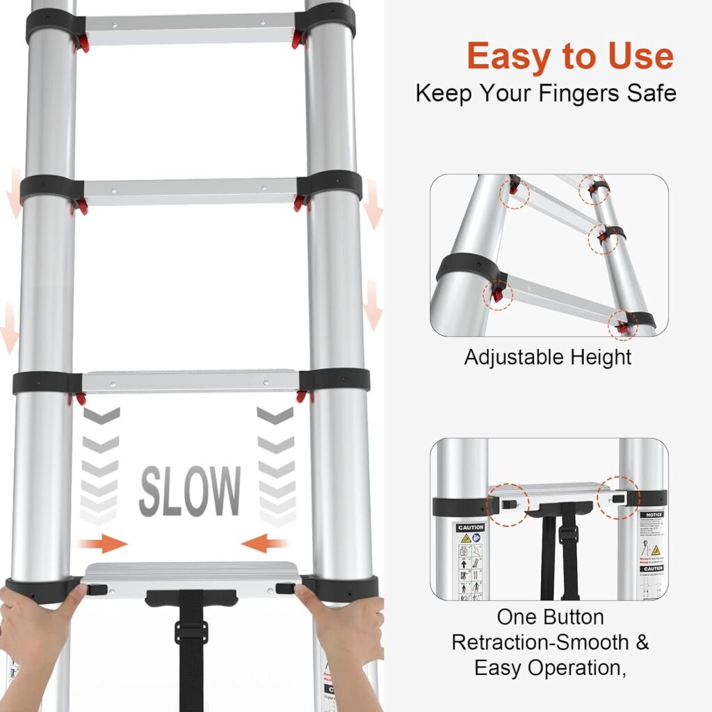 LUISLADDERS Telescoping Ladder Review